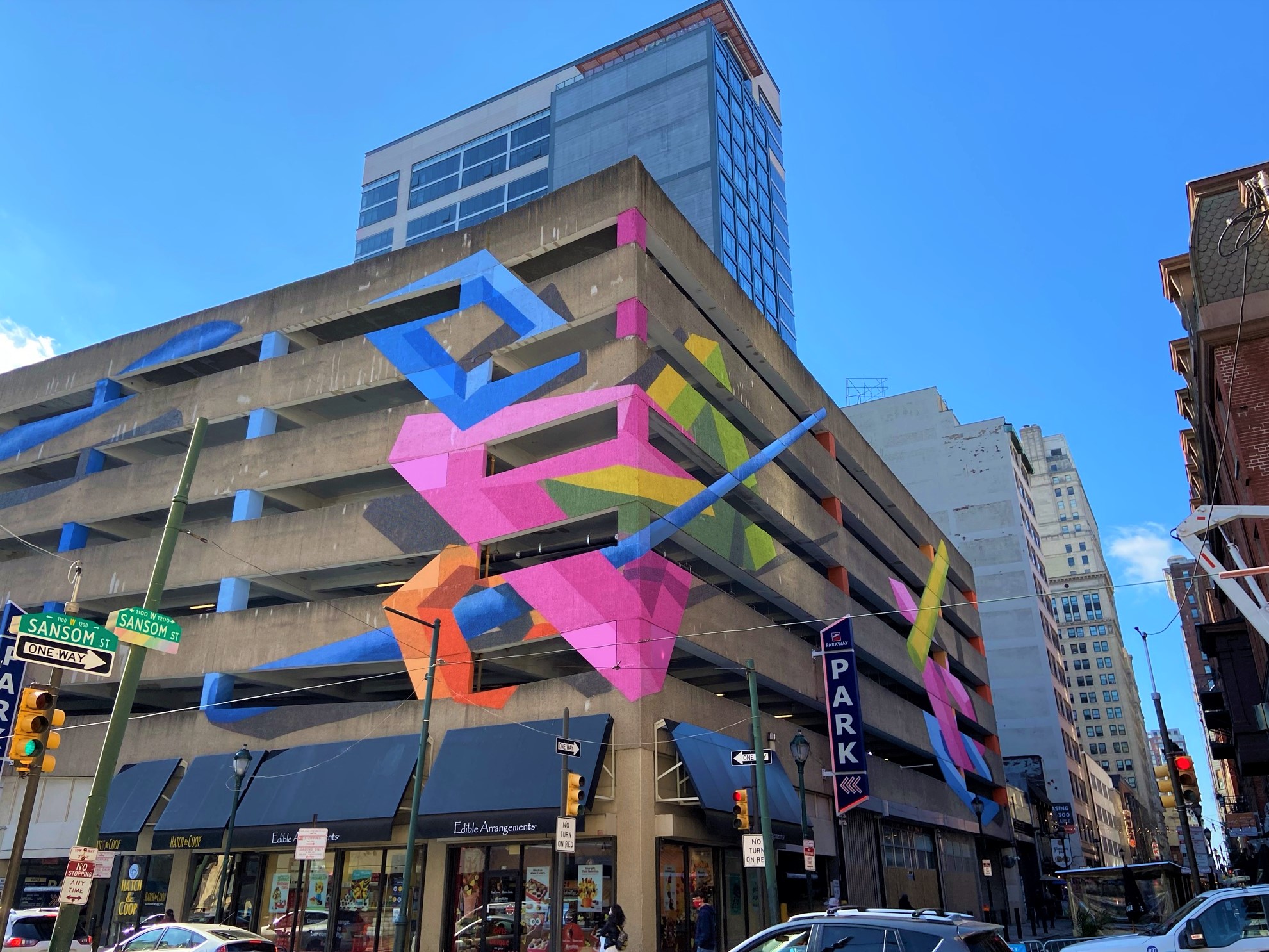 Expanding Perspective Infinite Movements mural – Side of Culture