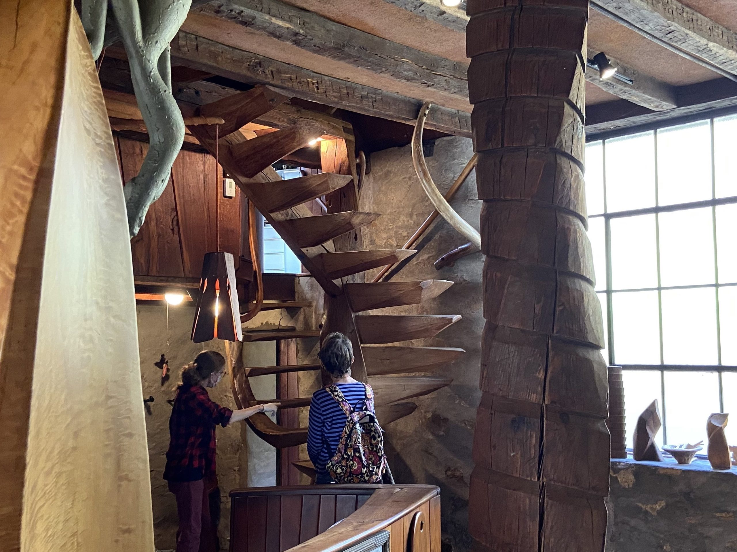 Studio staircase from bottom OPTION – Side of Culture