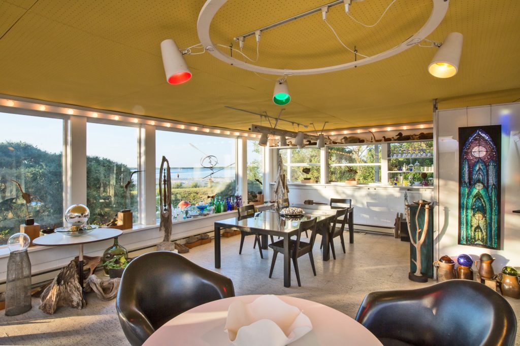 Glass Room at Home of Mabel and Victor D’Amico – Side of Culture