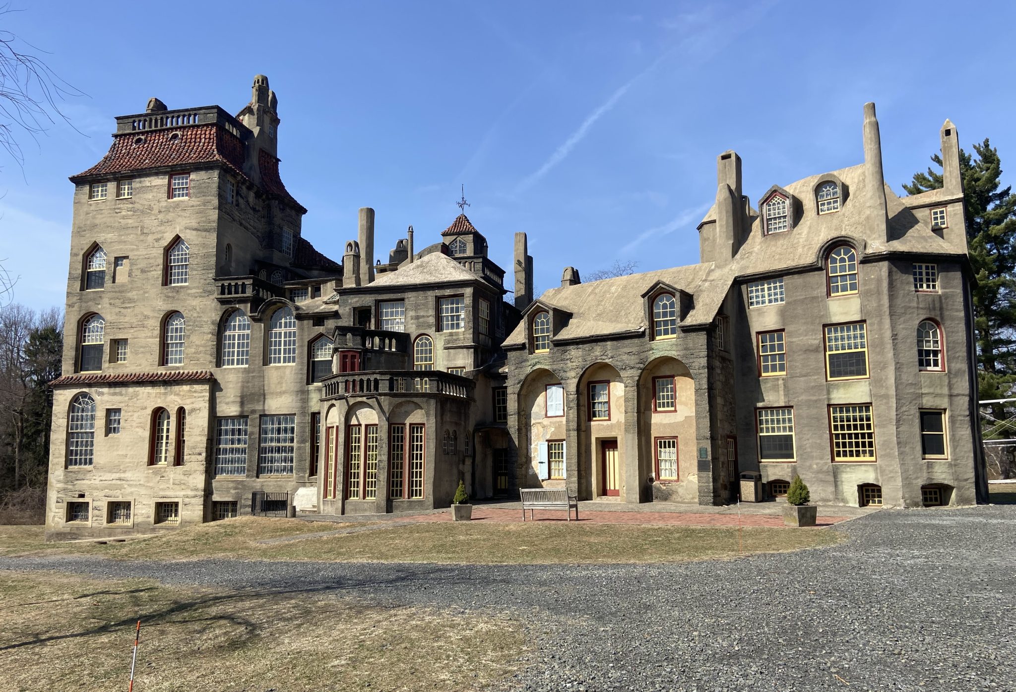 Castles of Creativity: Mercer Museum & Fonthill Castle in Bucks County ...