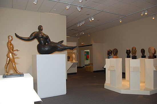 LF 98 kirstein, LF 63 and heads at Bruce Museum 2012-2013. 24 – Side of ...