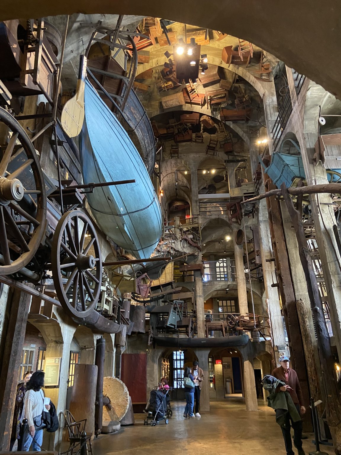 Castles of Creativity: Mercer Museum & Fonthill Castle in Bucks County ...